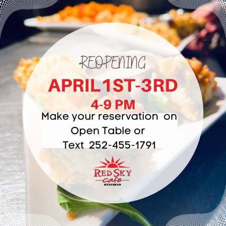 Opening Weekend | Red Sky Cafe | Outer Banks Events