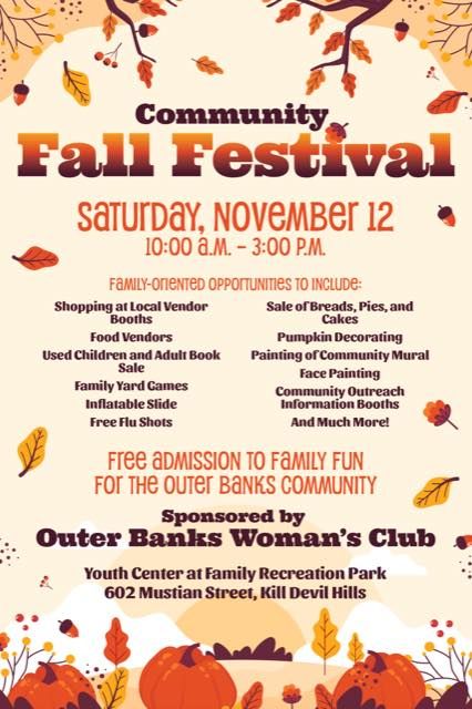 Fall Festival | Outer Banks Woman's Club | Outer Banks Events