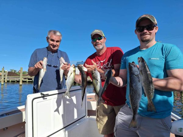 Really Good Spanish and Bluefish | Fishing Unlimited Outer Banks Boat ...