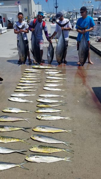 More 100 pound tuna | Phideaux Fishing | Outer Banks Fishing Report