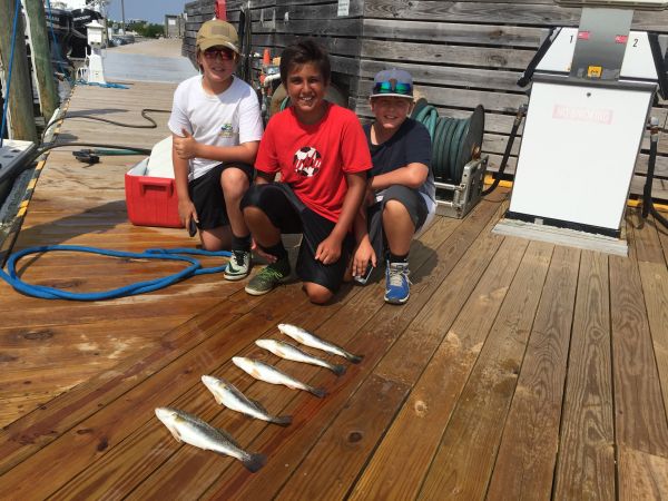 5 keeper trout in the backcountry this morning | T-Time Charters ...