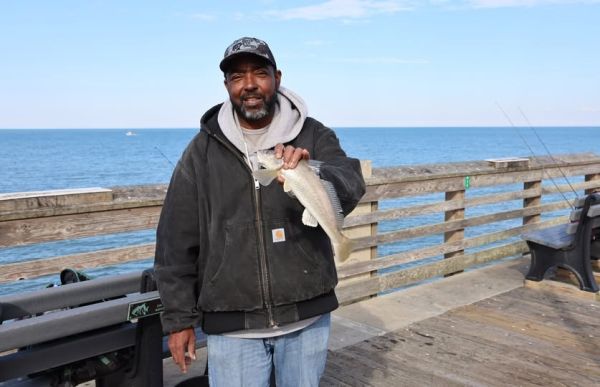 Keeper Sea Mullet | Jennette's Pier | Outer Banks Fishing Report