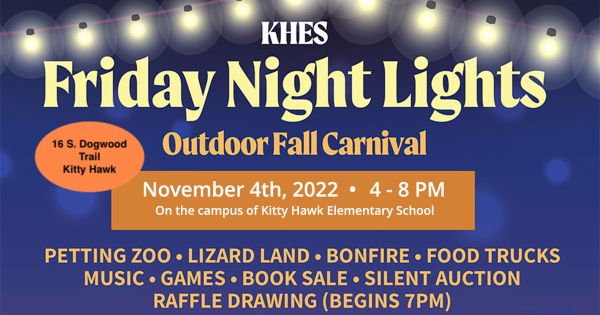 Friday Night Lights | Kitty Hawk Elementary School | Outer Banks Events