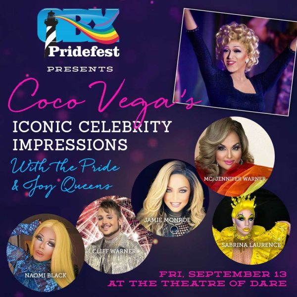 Coco Vega with the Pride & Joy Queens | OBX Pridefest | Outer Banks Events
