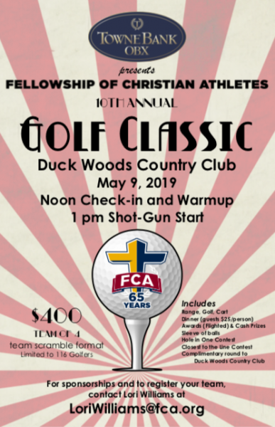FCA Golf Classic | Duck Woods Country Club | Outer Banks Events