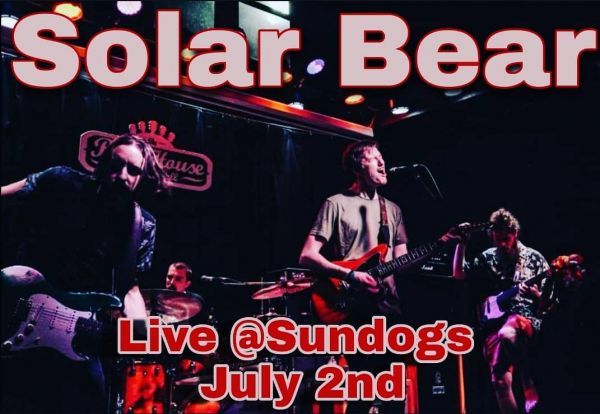 Solar Bear | Sundogs Raw Bar & Grill | Outer Banks Events