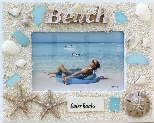 Outer Banks Beach Picture Frame | Gulf Stream Gifts | Outer Banks Shopping