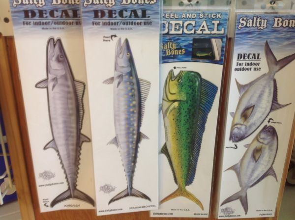 Fish Decals | Tradewinds Tackle Shop | Outer Banks Shopping